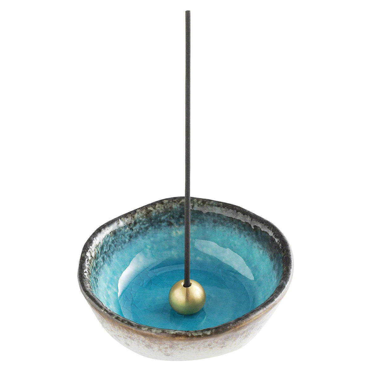 Small Nature Ocean Blue Incense Holder– Nikkei National Museum Shop